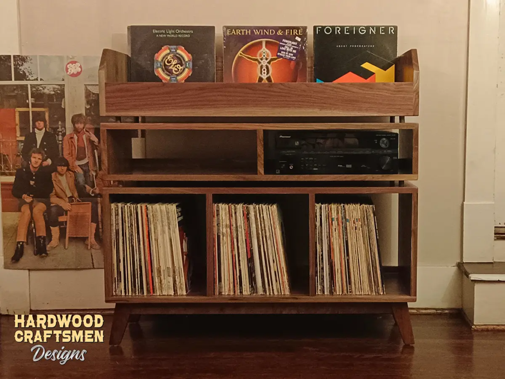 Record Player Stand - Vinyl Record Storage